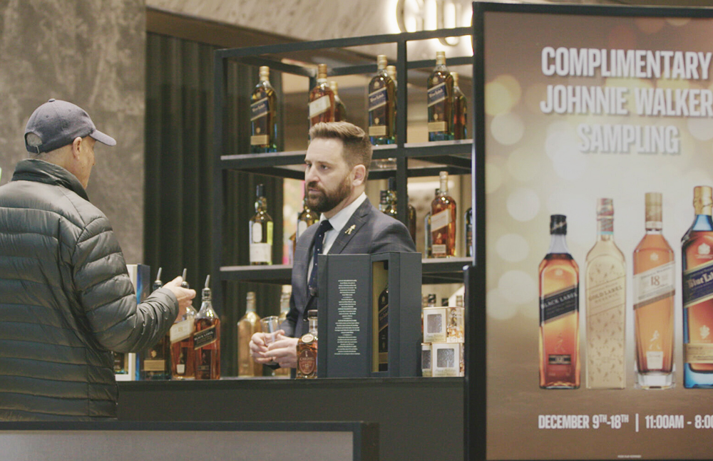 Johnnie Walker - Pop-up Store - VIBRANT Marketing